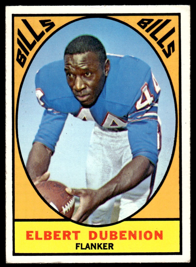 1967 Topps Elbert Dubenion Buffalo Bills #20 | eBay