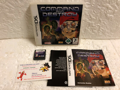 Jeu Vidéo Command and Destroy DS / LITE DSI XL 2DS / 3DS ZOO Stratégie ...