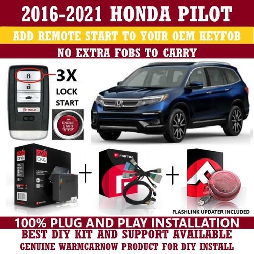 PLUG & PLAY REMOTE START 2016-2021 HONDA PILOT | eBay