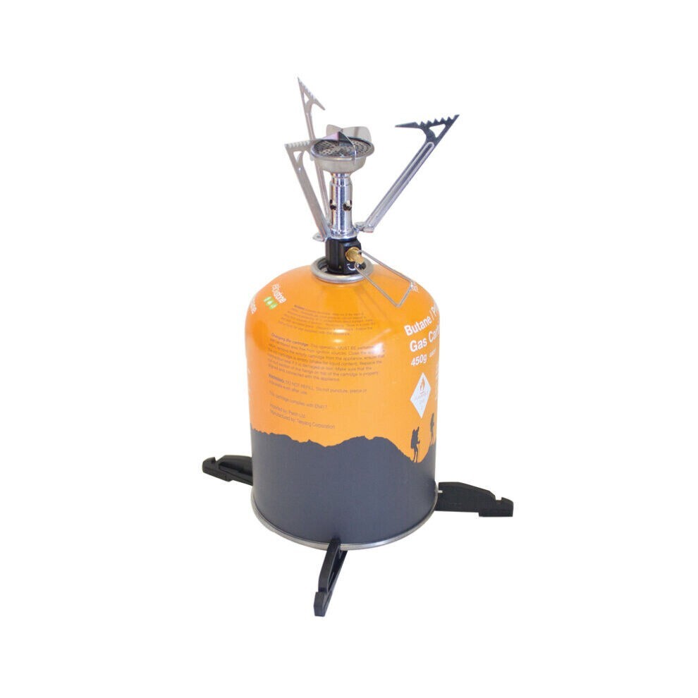Yellowstone Gas Canister Stand Foldable for Camping, Hiking, Holidays ...