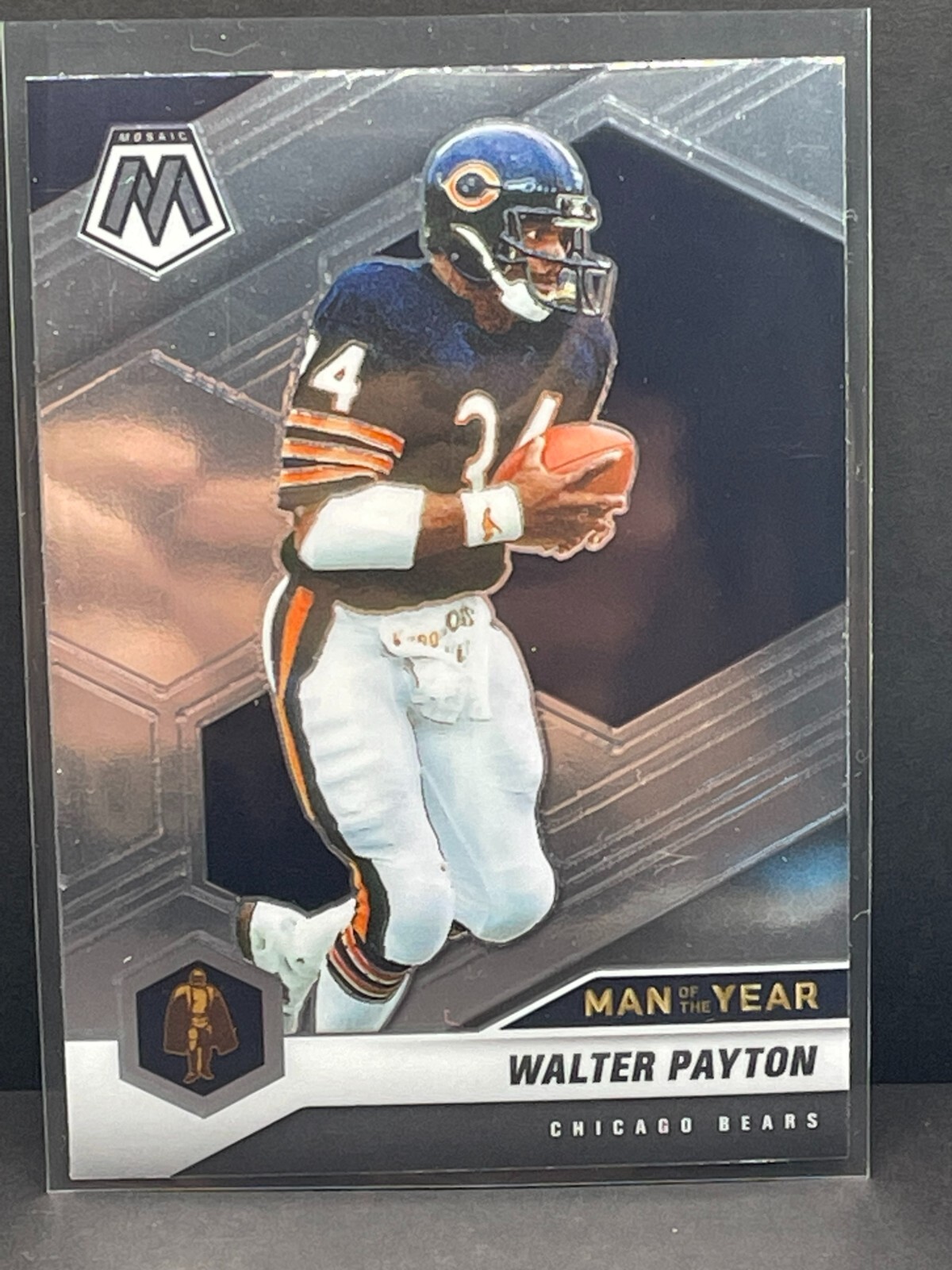 2021 Mosaic Man of the Year 261 Walter Payton Chicago Bears football ...