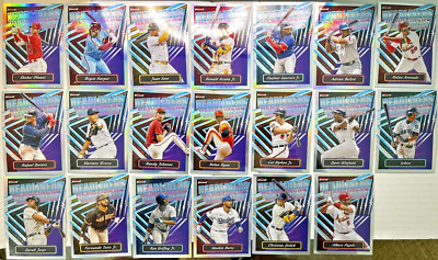 2023 Topps Finest Baseball Headliners 20-Card Complete Insert Set (FH1 ...