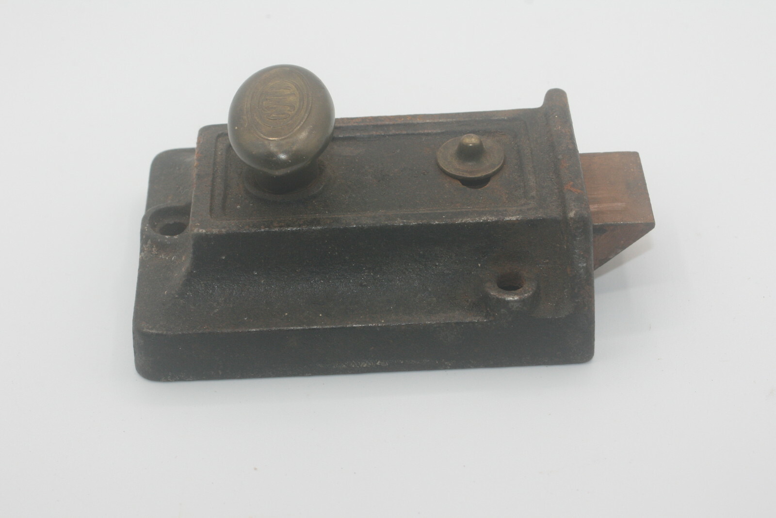 Vintage ILCO Spring Load Suface Lock Thumb Latch No Keeper | eBay