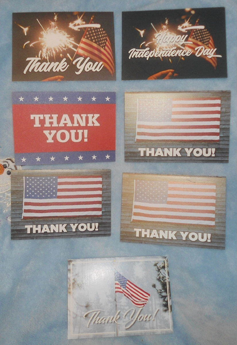 American Flag Thank You