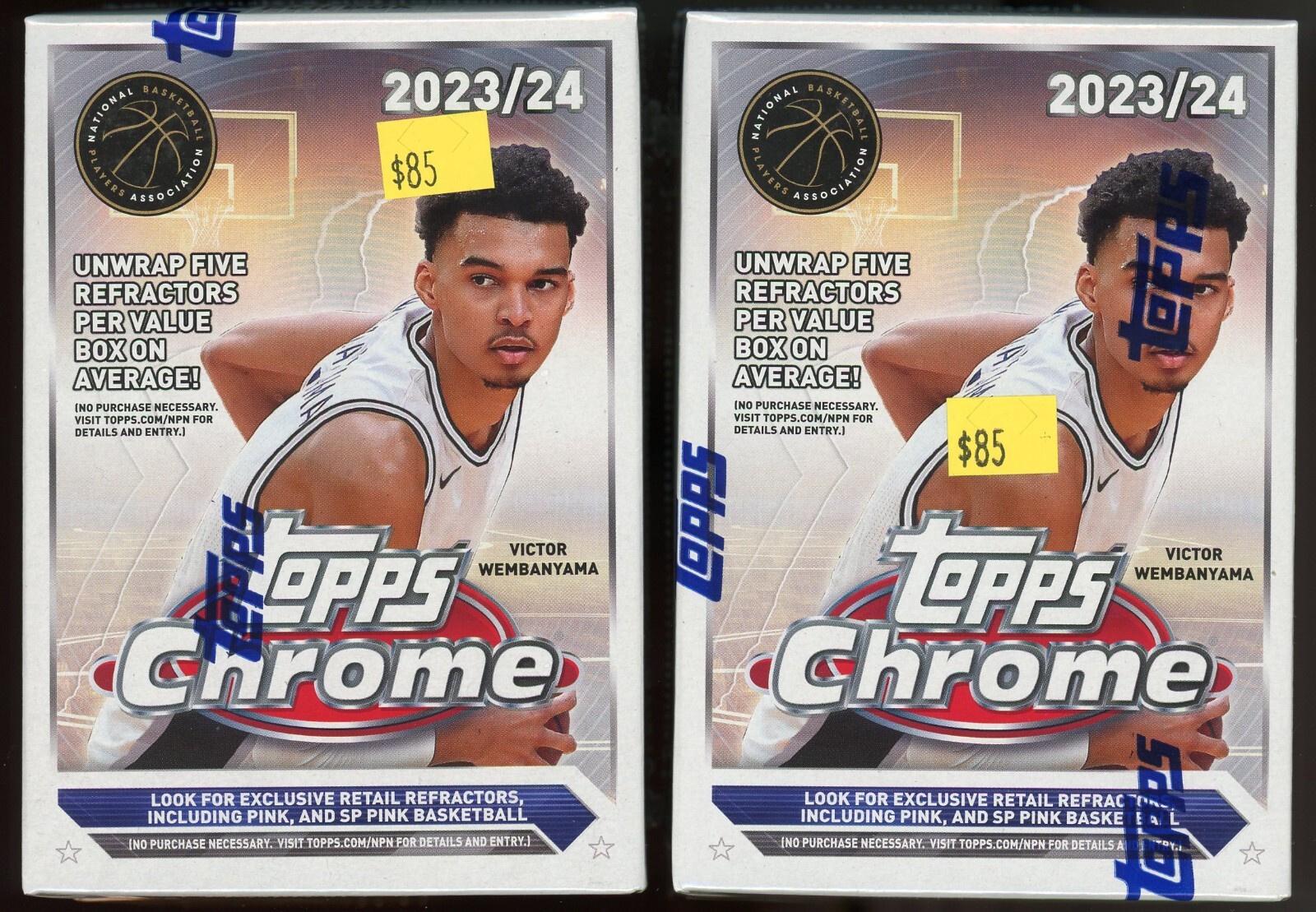 LOT OF (2) 2023-24 Topps Chrome Basketball Blaster Boxes Sealed 🔥🔥🔥 | eBay