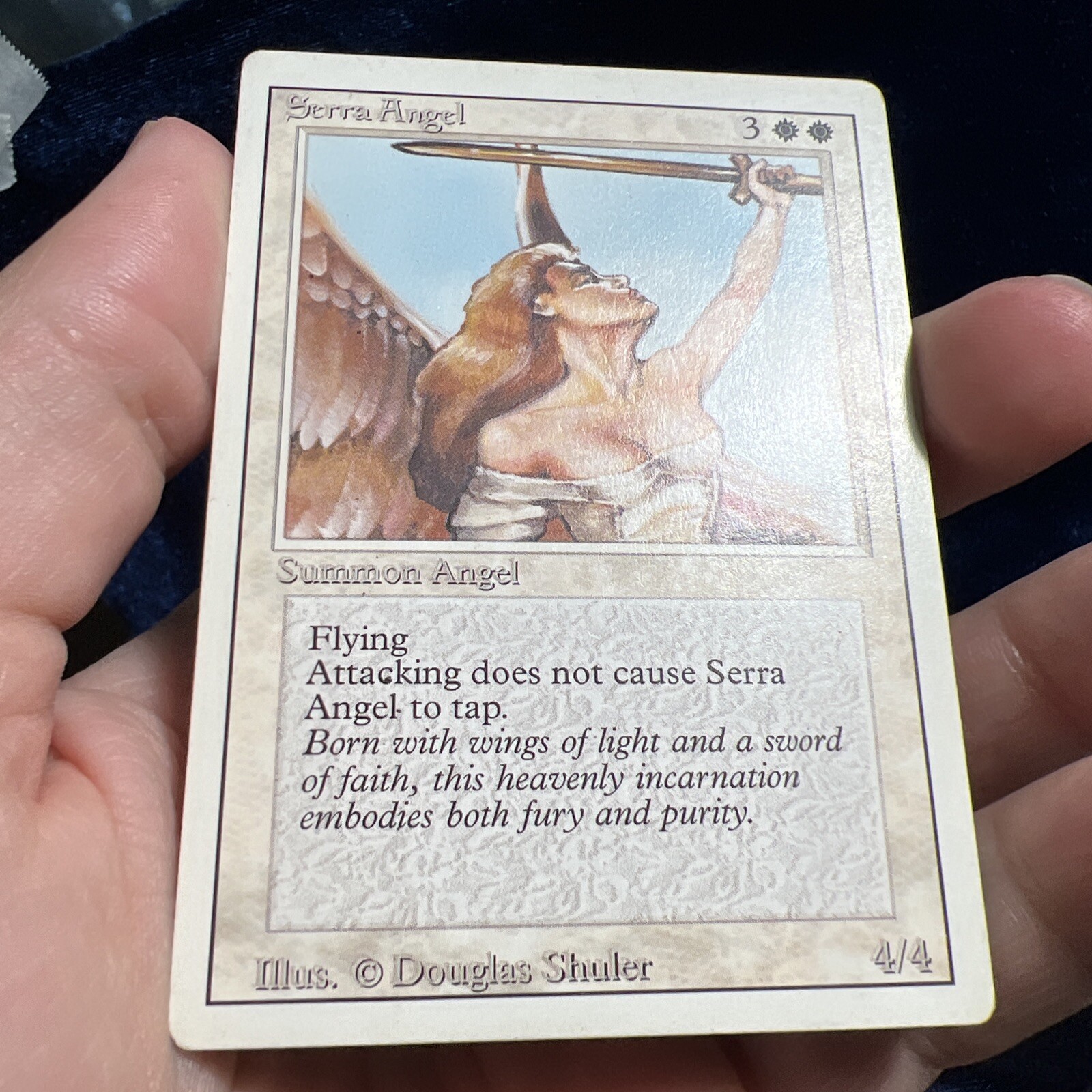 Serra Angel Revised MTG Magic The Gathering 2 HP | eBay