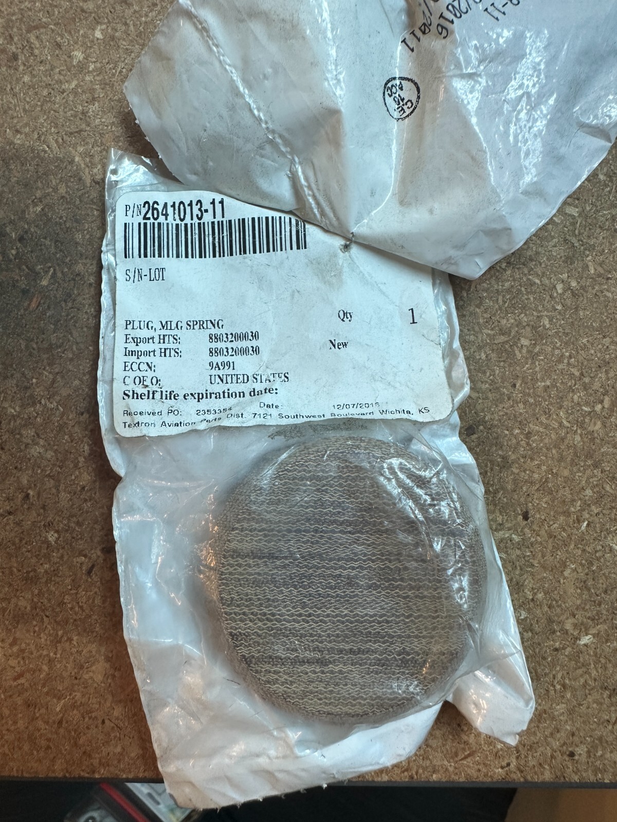 Plug MLG Spring P/N 2641013-11 (8130 Included) | eBay