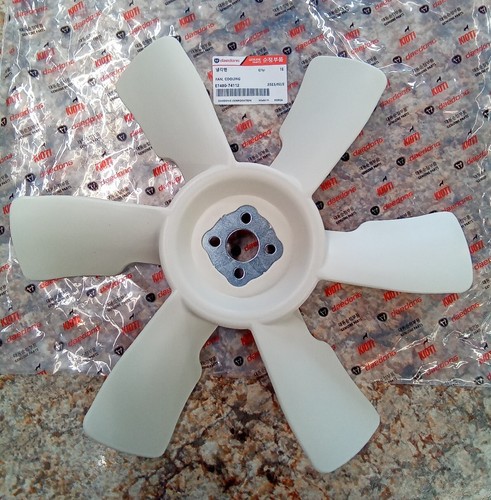 New OEM KIOTI E7400-74112 Cooling Fan For CS2210, CS2410, CS2510 Model ...