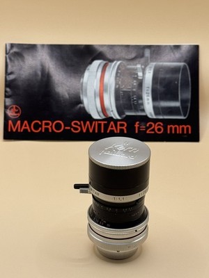 Kern Macro-Switar 26mm f/1.1 H16 RX – C-Mount Legende für Bolex inkl ...