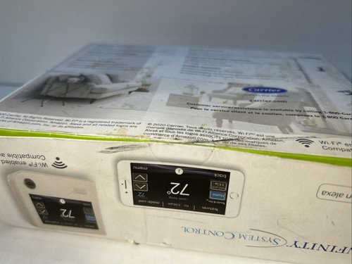 SYSTXCCWIC01-B 4.05-White Carrier Infinity Touch Thermostat System ...