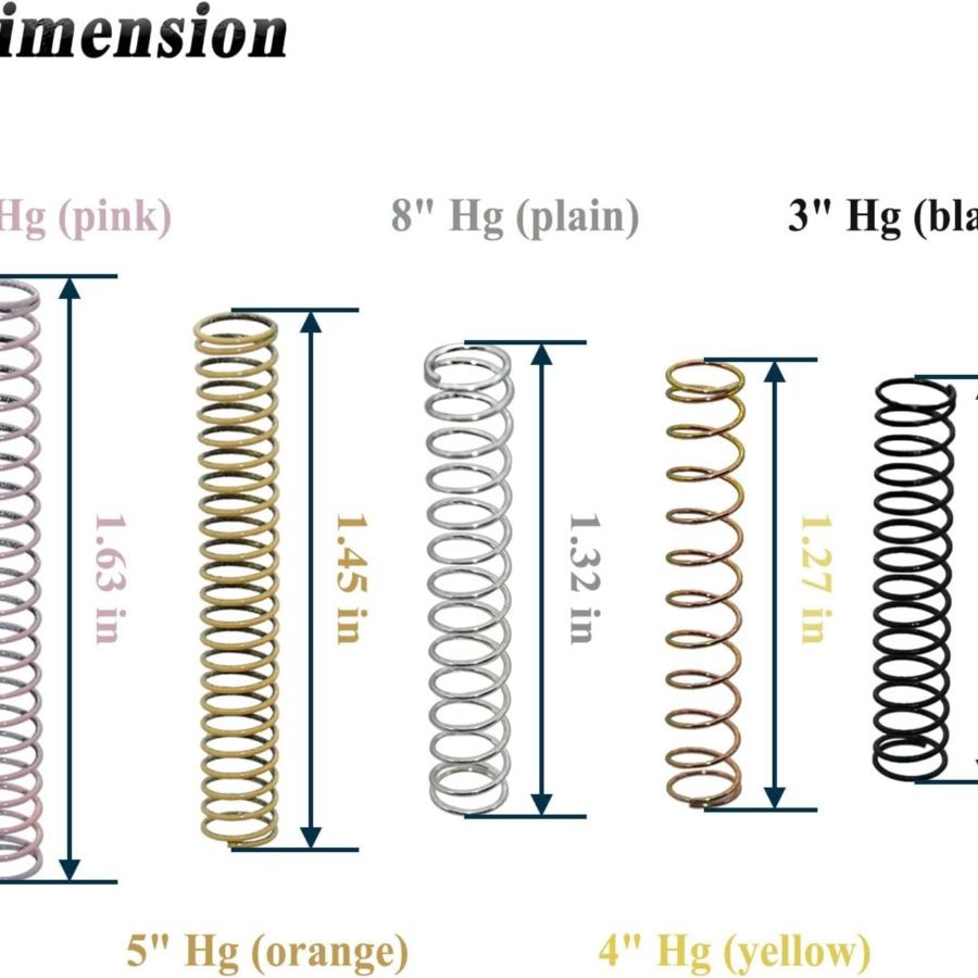20 PCS 1464 Carburetor Step Up Springs, Five Lengths | eBay