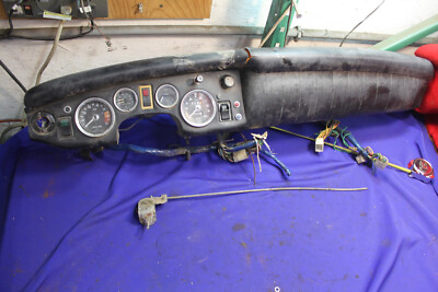 MG Midget Dashboard With Gauges