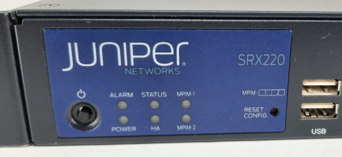 Juniper SRX220H2 Gateway w/ AC Adapter | eBay