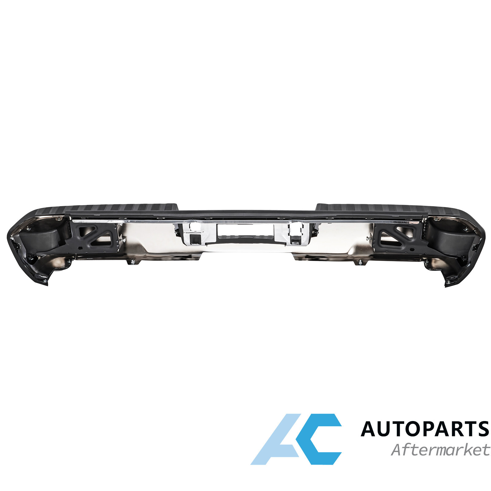Rear Bumper Step Bumper Chrome For 2014-2018 Chevy Silverado GMC Sierra ...