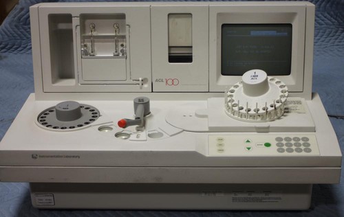 Instrumentation Laboratory ACL-100 Automated Coagulation Lab Analyzer ...