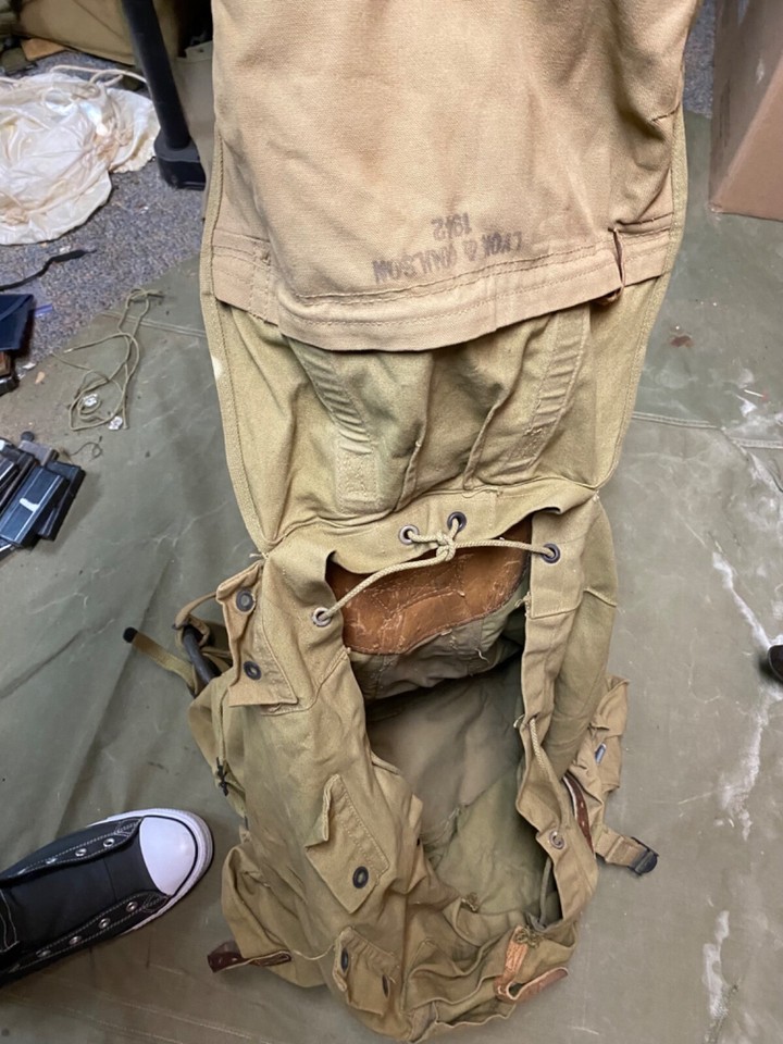 ORIGINAL WWII US ARMY M1941 MOUNTAINEER 10TH MOUNTAIN RUCKSACK BACKPACK ...