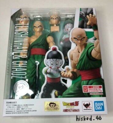 S.H. Figuarts Dragonball Z Figure Tenshinhan & Chaoz W/ Box Anime New ...