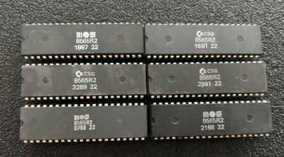 1 x MOS 8565 R2 VIC-II Commodore 64 video chip. Tested. | eBay
