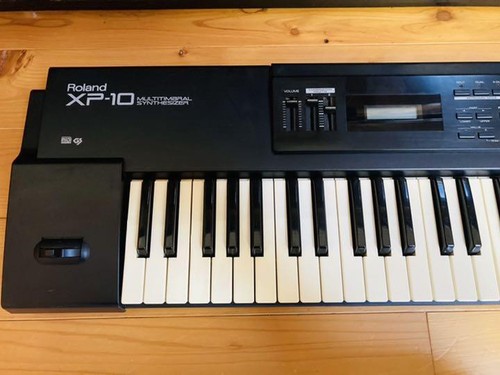 Roland XP-10 Keyboard Synthesizer Vintage Synth 61 Keys Black Very Good ...