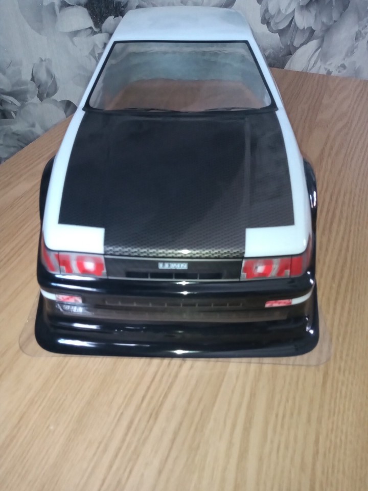 1/10 Rc Shell Initial D AE86 190MM Drift Car Body Shell Tamiya | eBay UK