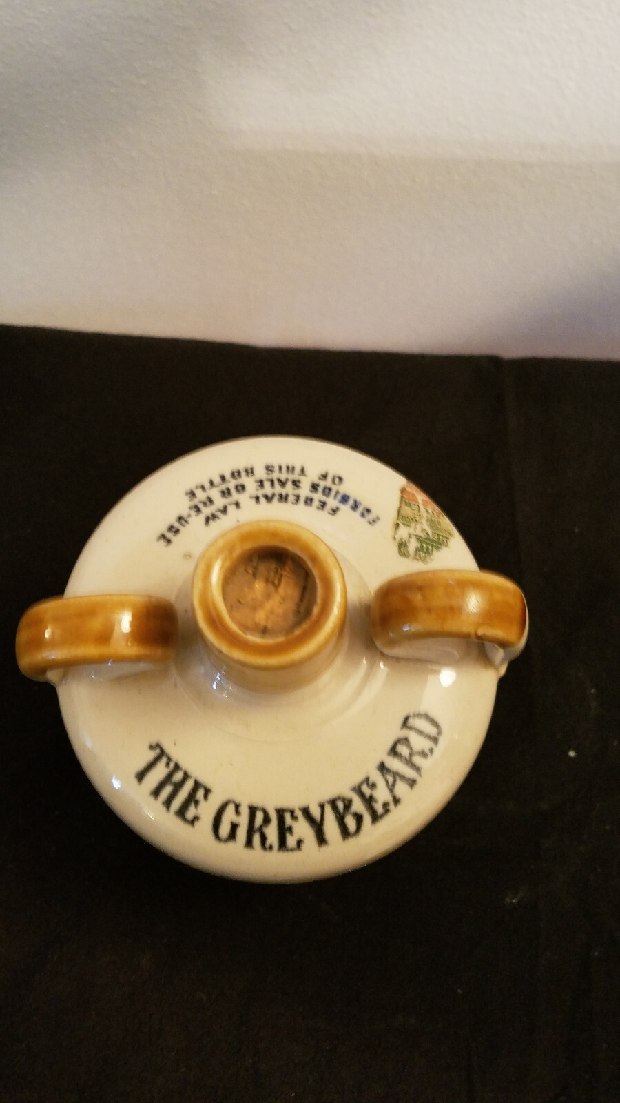 Vintage Greybeard Heather Dew Scotch Whiskey Jug Possil Pottery Glasgow ...