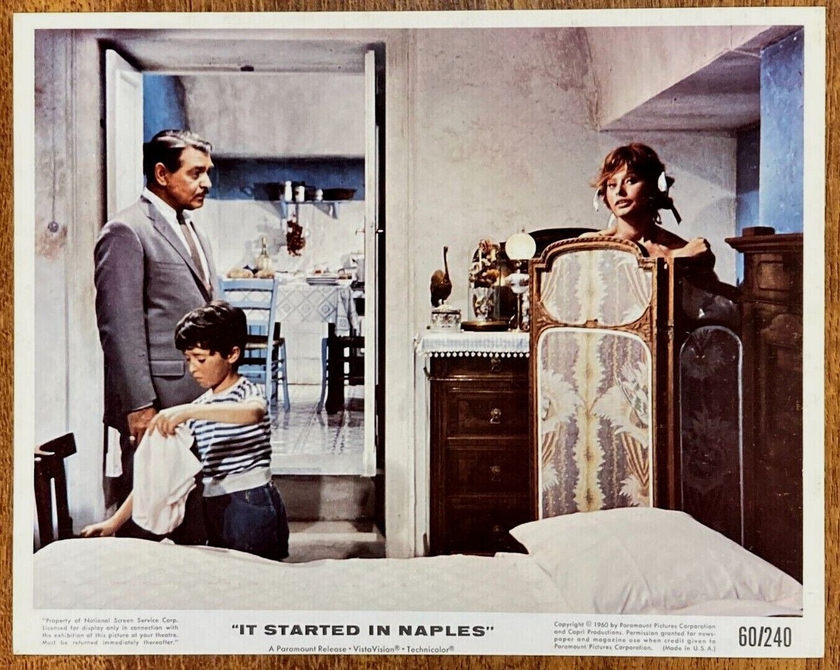 Naples Clark Gable November Movie Of The Month: It Started In Naples