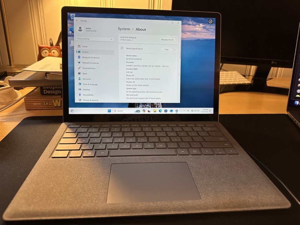 Microsoft Surface 2 Laptop 1769 | i5 | 128GB | 8GB Ram | Windows 11 | eBay