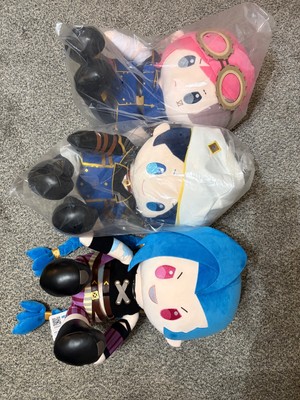 vi jinx caitlyn jumbo official arcane plushies league of legends | eBay
