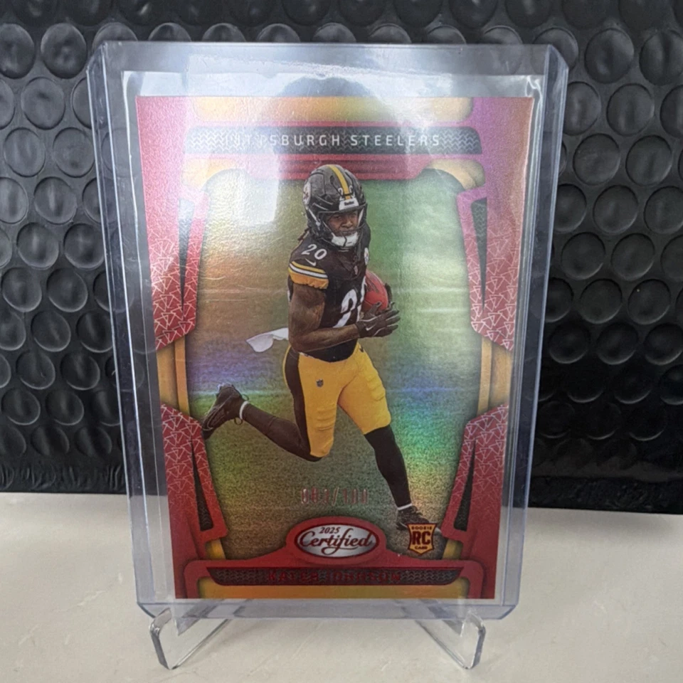 2025 Panini Certified - Kaleb Johnson #142 for sale | eBay