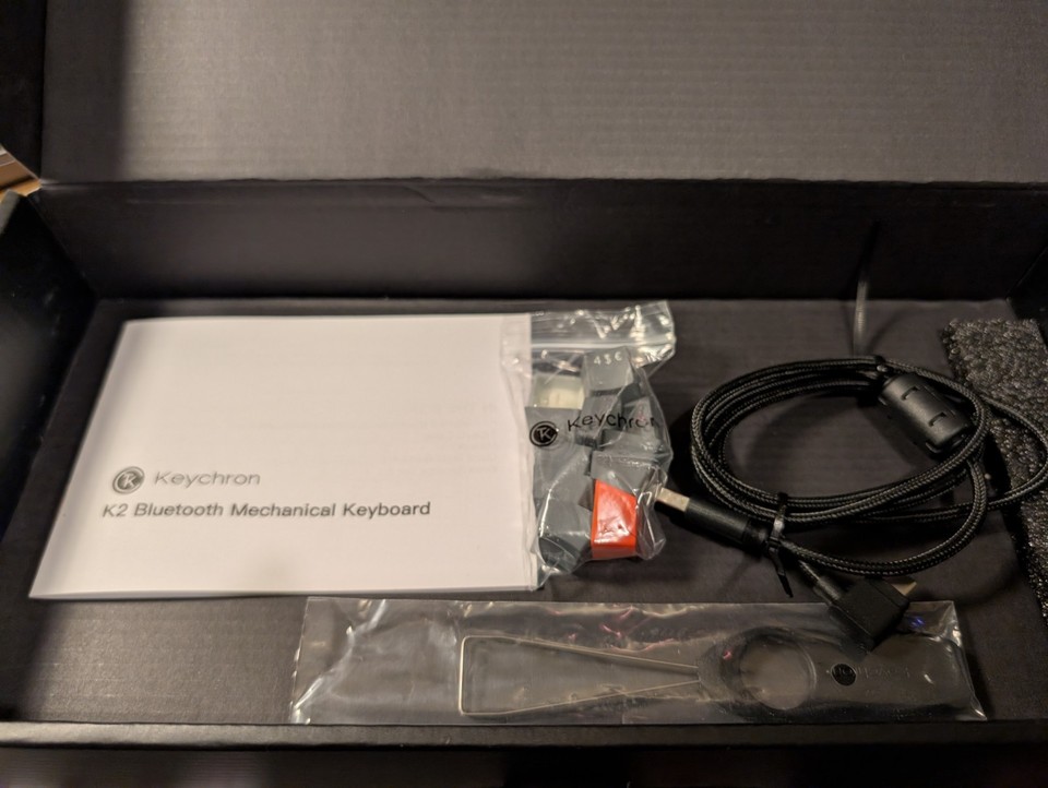 Keychron K2 Wireless Mechanical Keyboard UK - Blue Switch - Original ...