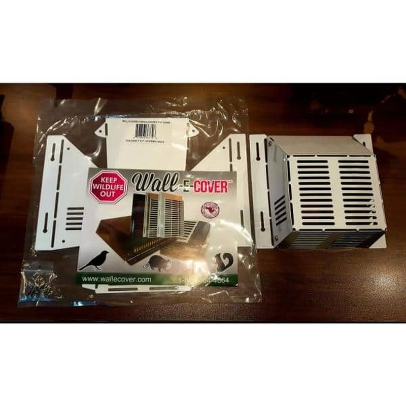 Wall-E-COVER Deep Dryer Vent Cover Galvanized Steel with Powder Coated ...