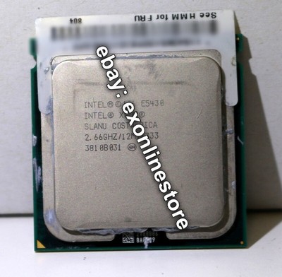 SLANU - Intel Xeon Processor E5430 (12M Cache, 2.66 GHz, 1333 MHz FSB) | eBay