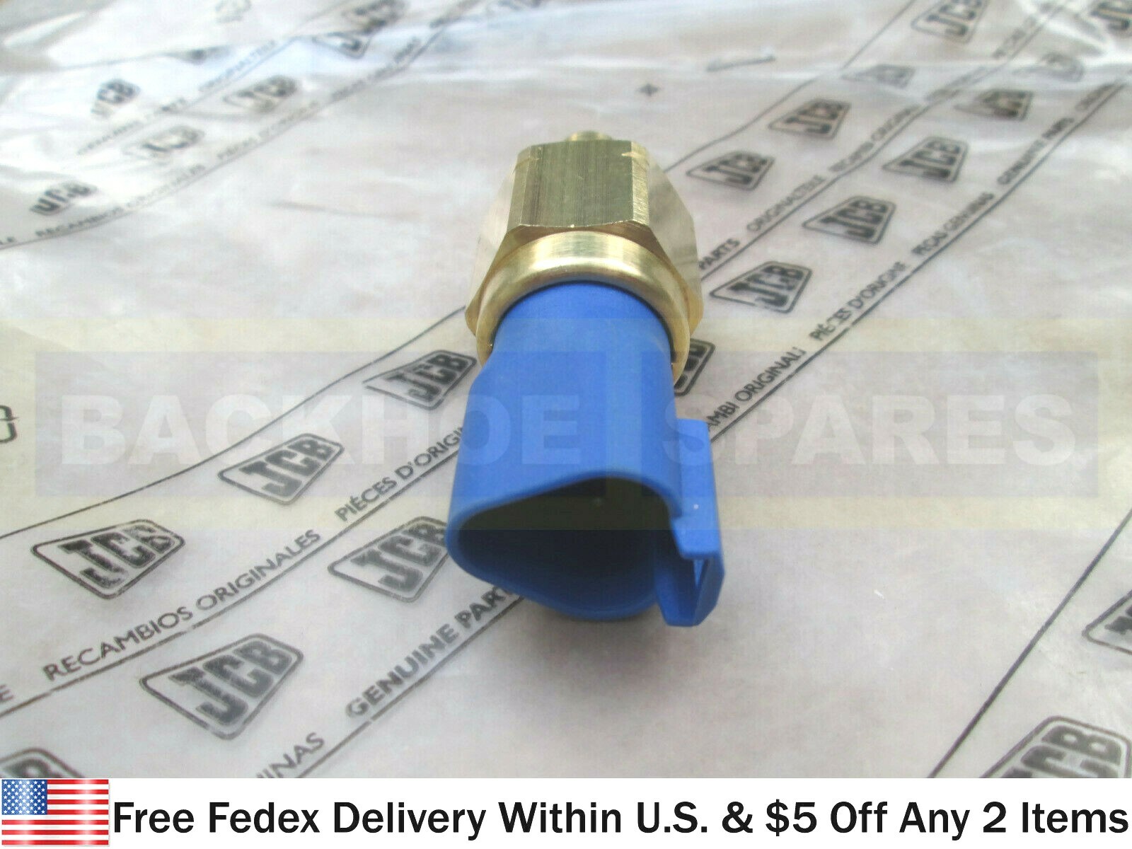 JCB PARTS - GENUINE JCB SWITCH SENDER, COOLANT (PART NO. 320/04588 320 ...