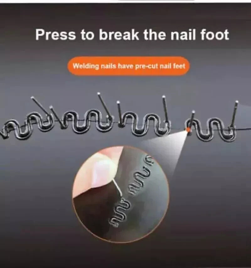 Hot Stapler Car Bumper Fender Welder Soldering Gun Plastic Repair Kit ...