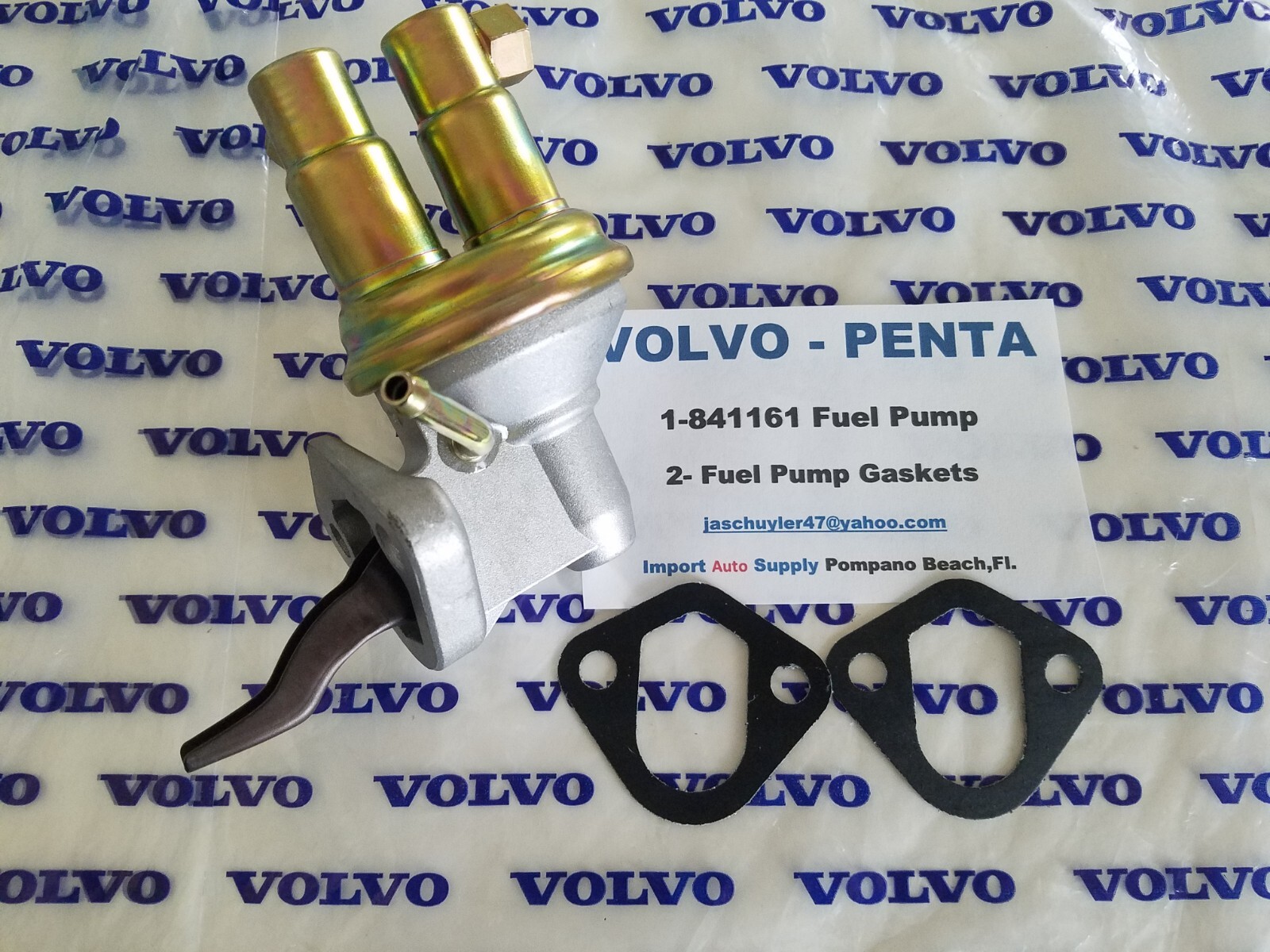 Volvo Penta AQ120 AQ125 - AQ131 - AQ140 - AQ145 - AQ151 - AQ171 Fuel ...