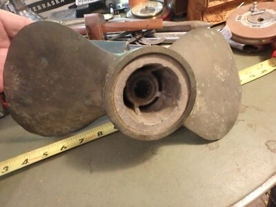 1T-vintage QUICK SILVER brass 2 blade prop- # 48- 28270A1-13 | eBay