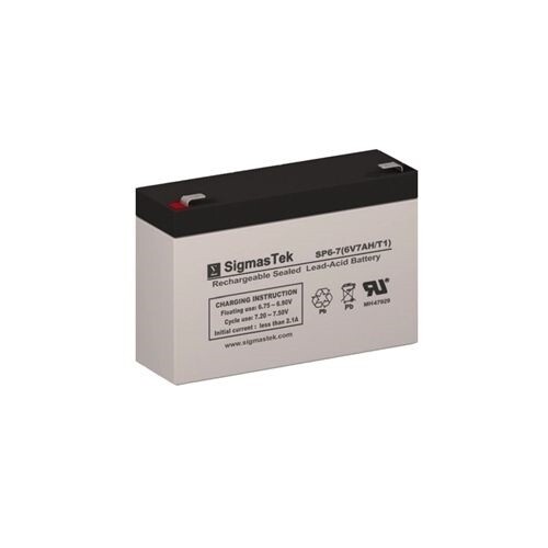 Lithonia ELB0607 Battery, Also Fits ELB0606, ELB0608, ELT16, LLBE1 - 6V ...