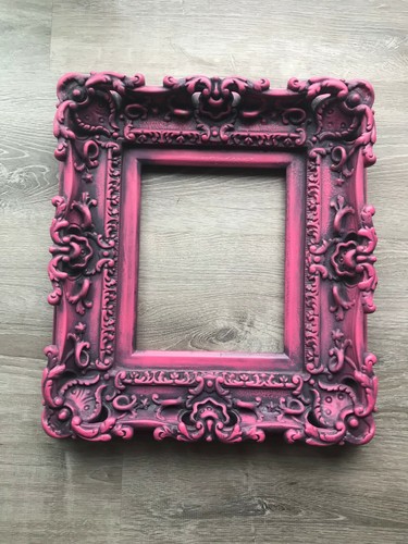8x10 Vintage Pink Picture Frame, Baroque Ornate Style, Family Gifts | eBay