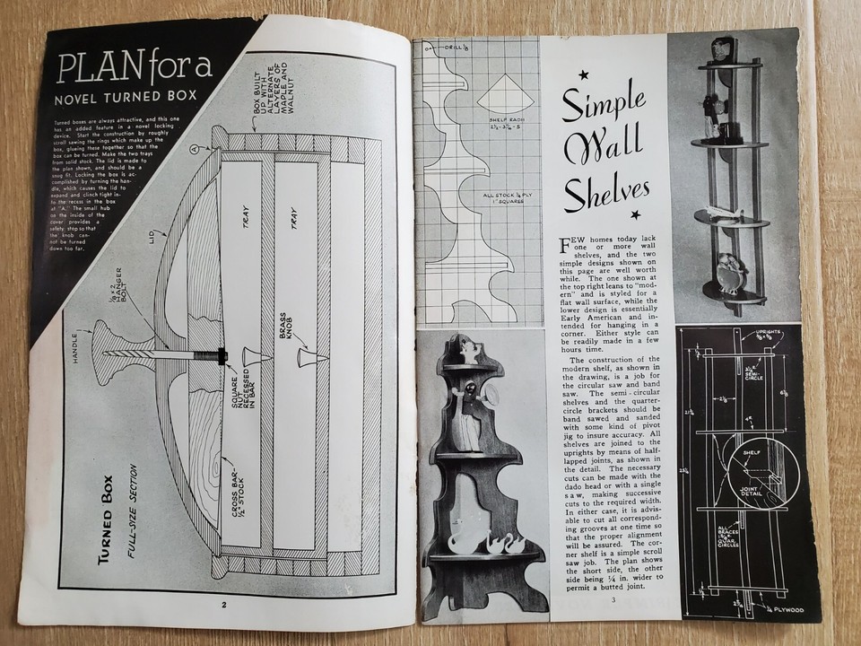 PRACTICAL DELTA PROJECTS Book 4 Vintage 1940s PB Delta Manufacturing ...