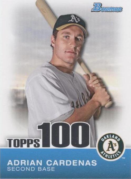 2010 Bowman - Topps 100 Prospects Adrian Cardenas #TP47 (RC) for sale ...