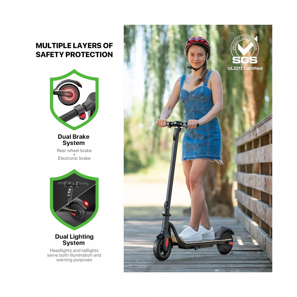 Megawheels S10 Electric Scooter for Adult Teens 25KM/H Speed Kick E-Scooter USED | eBay