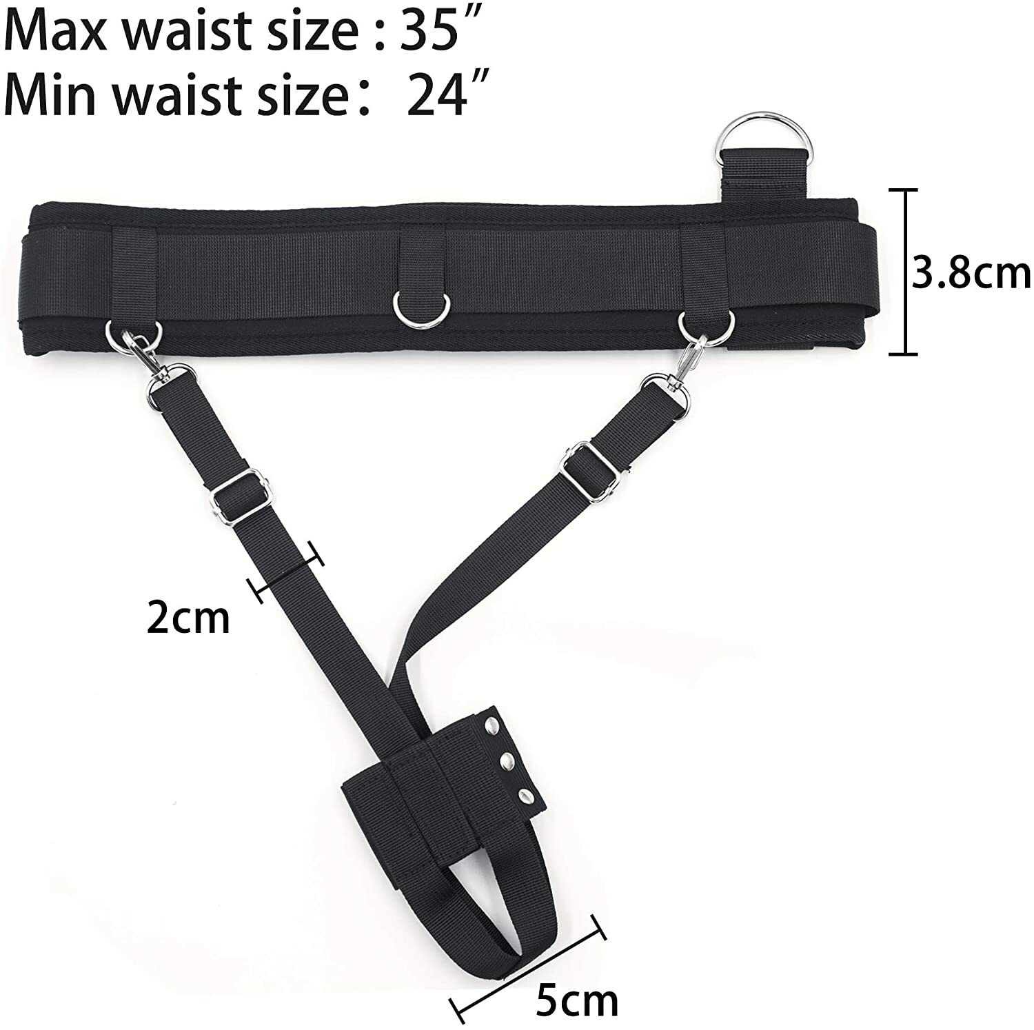 Vibrator Harness Holder Adjustable Nylon Waist Wearable Strap for ...