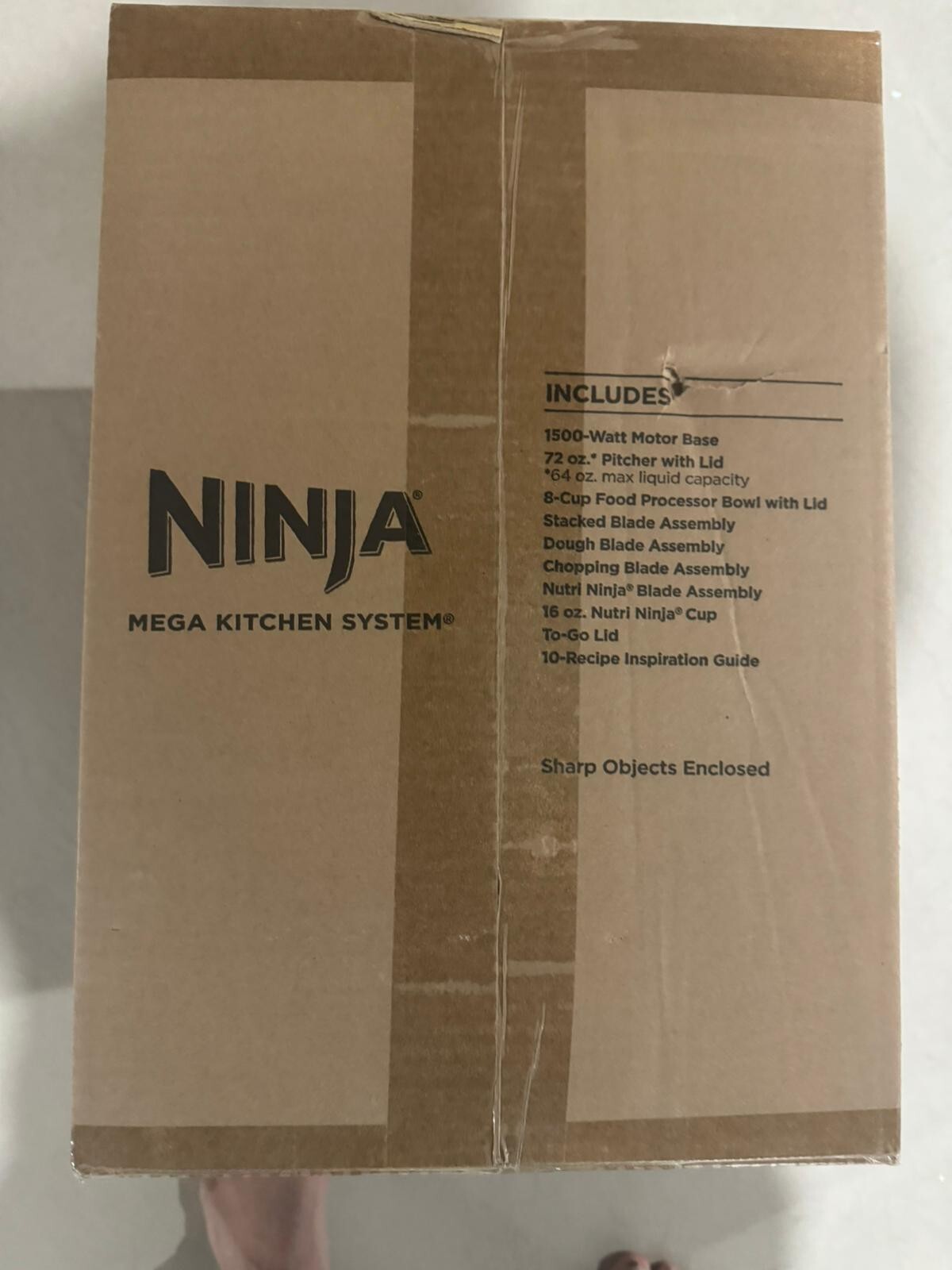 Ninja Mega Kitchen System (BL770) Blender/Food Processor with 1500W ...