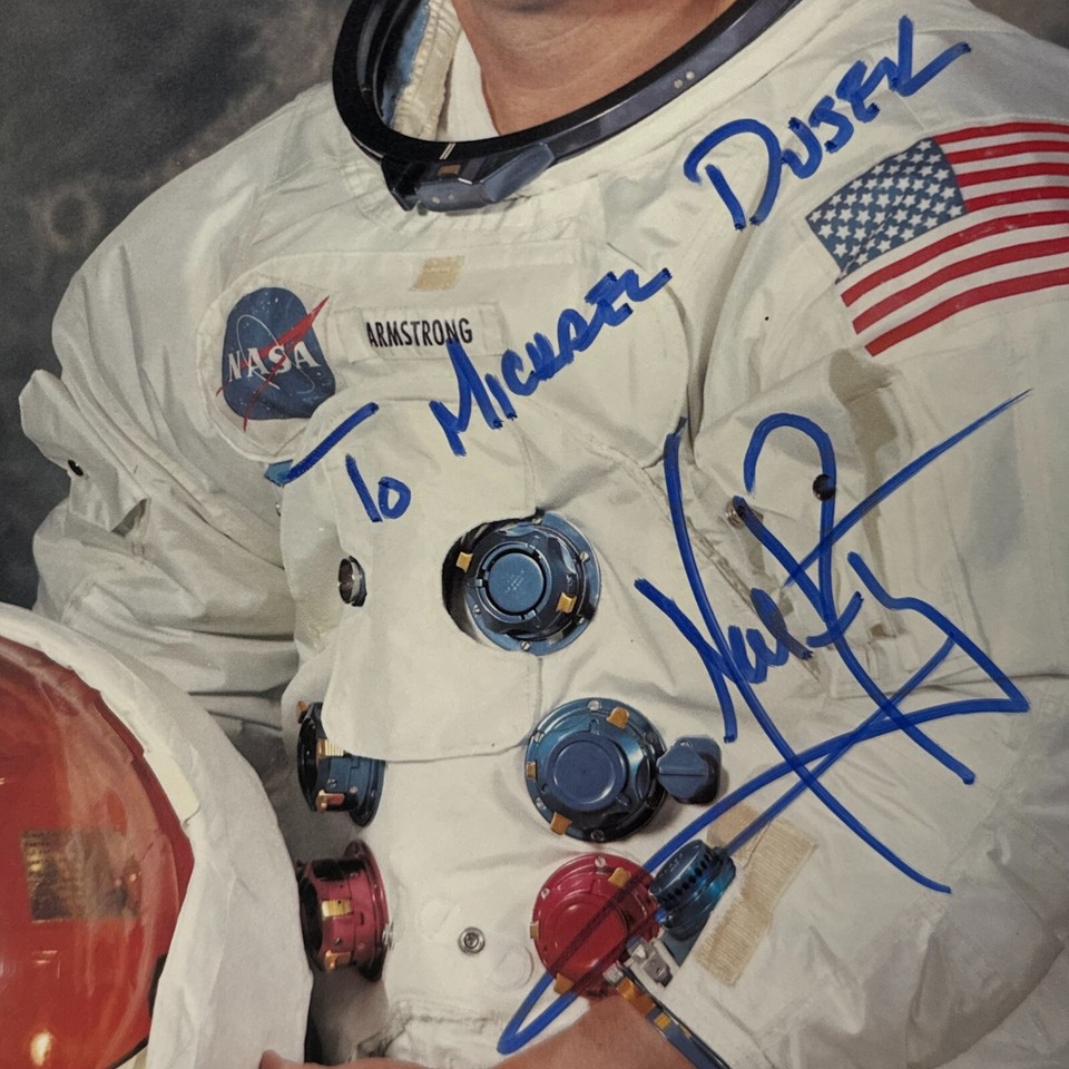 Neil Armstrong ~ Signed Autographed NASA Apollo 11 Official Photo ~ JSA ...