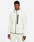 Men Nike Revival Tech Fleece Full-Zip Hoodie Sweatshirt White Heather ...