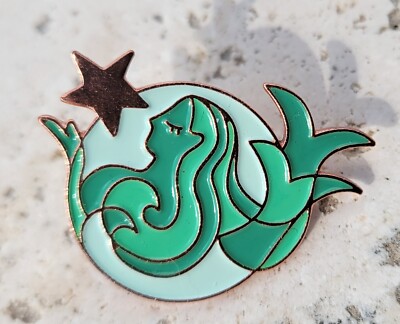 Starbucks Collectible Authentic Our Values Siren Partner Pin- LIMITED ...