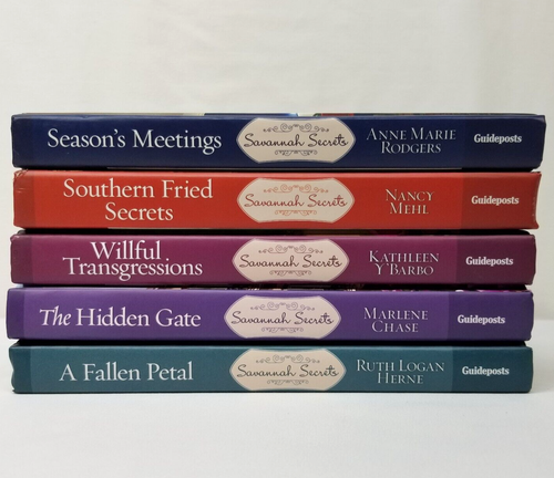Guideposts Savannah Secrets Lot Of 5 Books Cozy Mystery Series Set ...