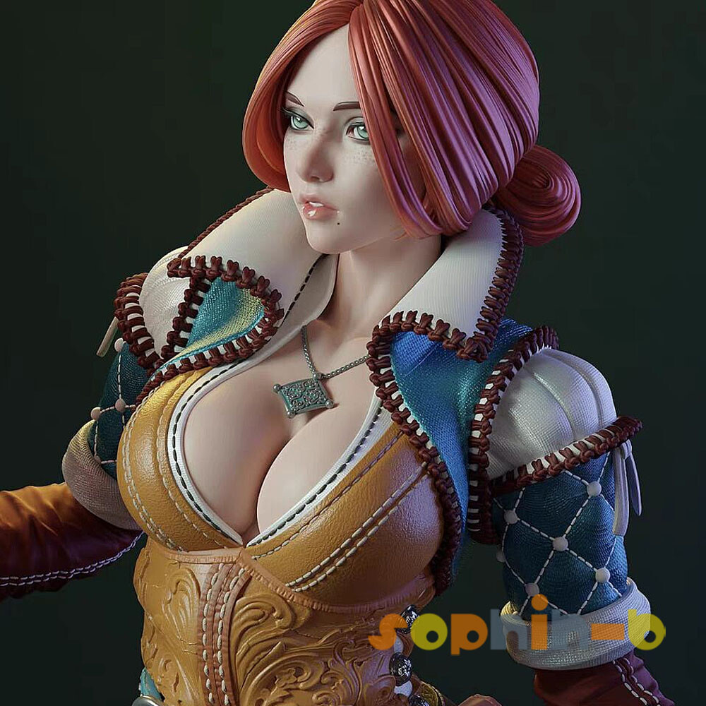 Triss Merigold NSFW Resin 1:4 Model Kit Unpainted 3d Printed GK Statue Figure | eBay