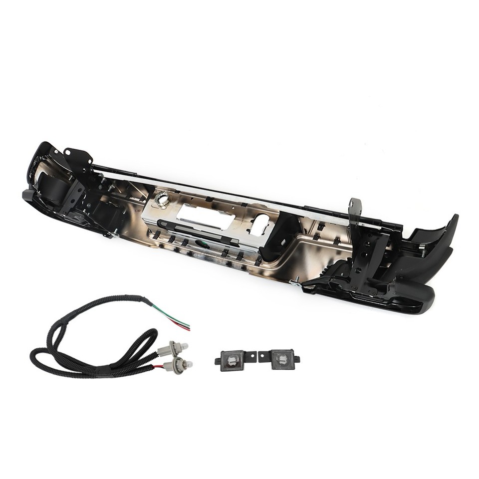 Chrome Rear Step Bumper Assembly For Chevy Colorado GMC Canyon 2015 ...