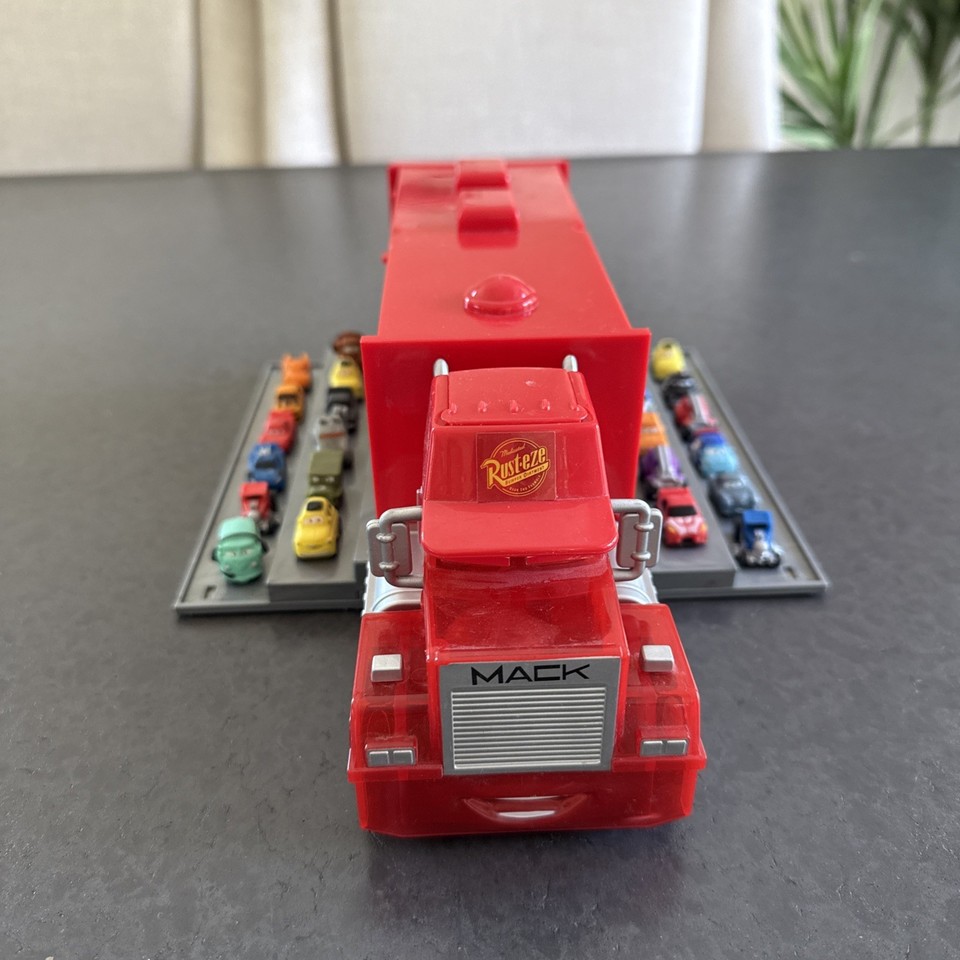 Squinkies Disney Pixar Cars Squishy Mini Toys Car Lot of 40 + Mack ...